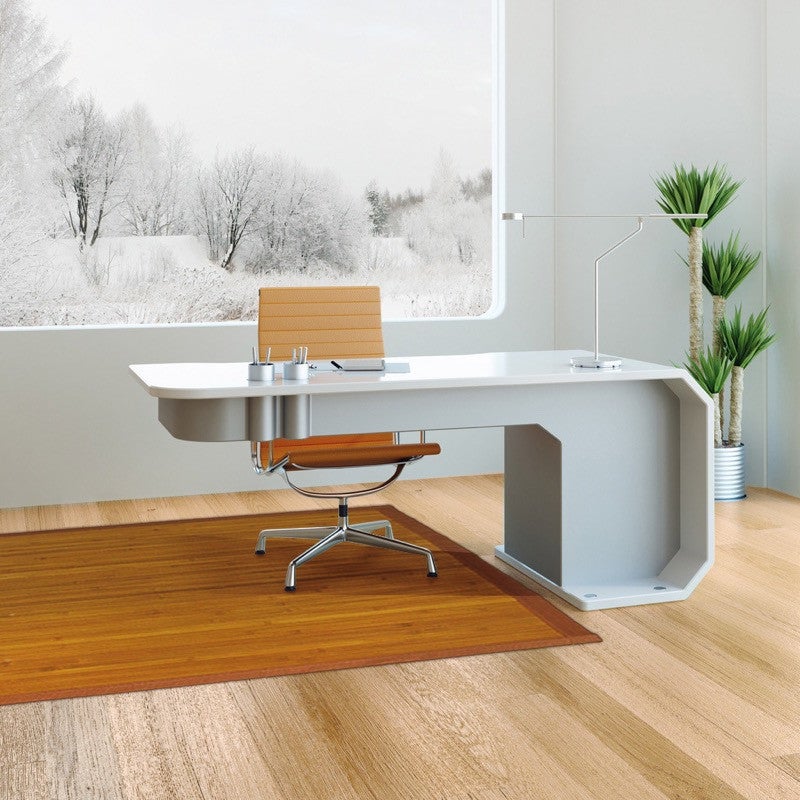 Tapis Bambou, Tapis d'intérieur andidérapant NATURAL vernis Teck 80X150 ...