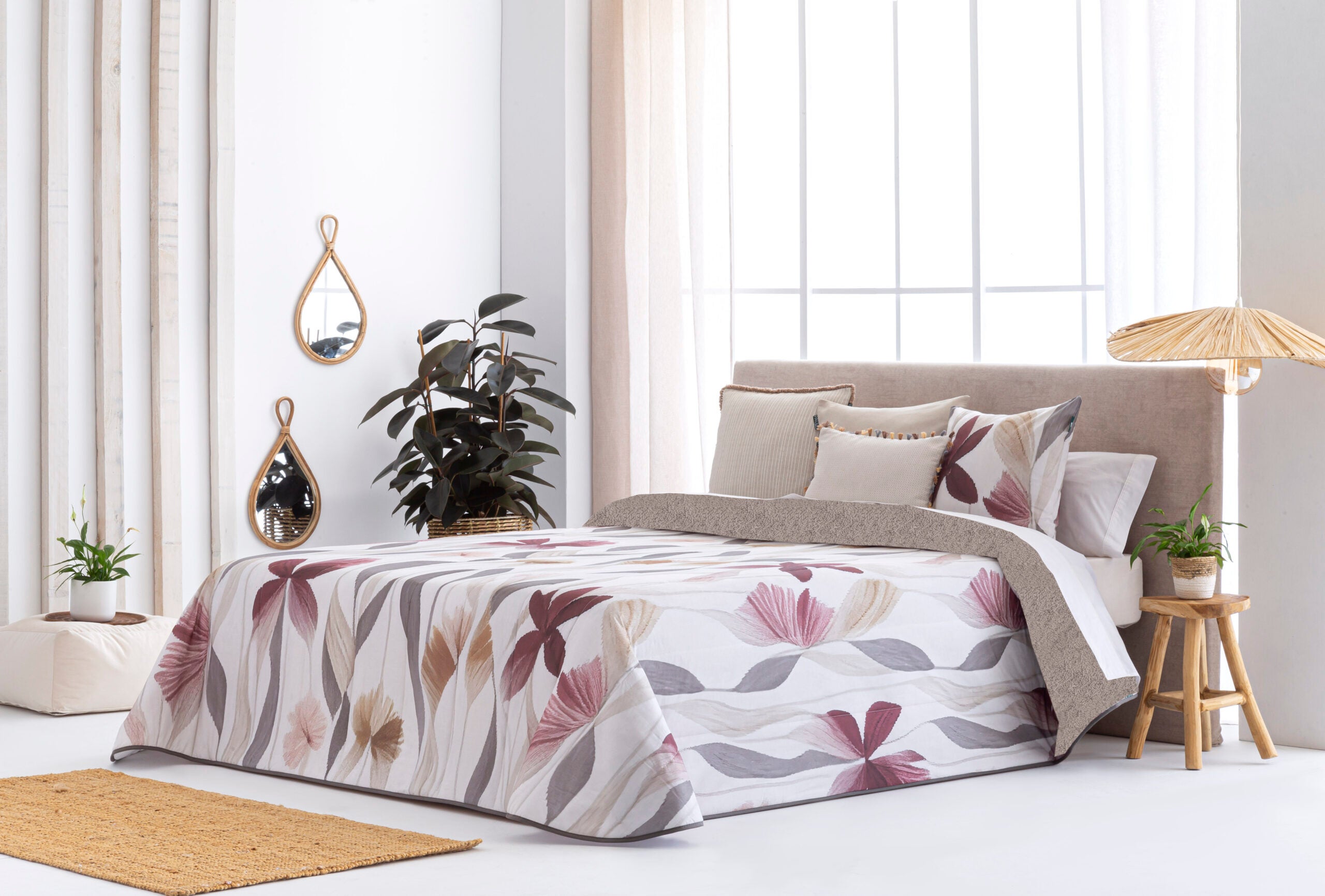 Edredón Sherpa Borreguito BELLVER 100% Algodón para cama de 160 cm ...