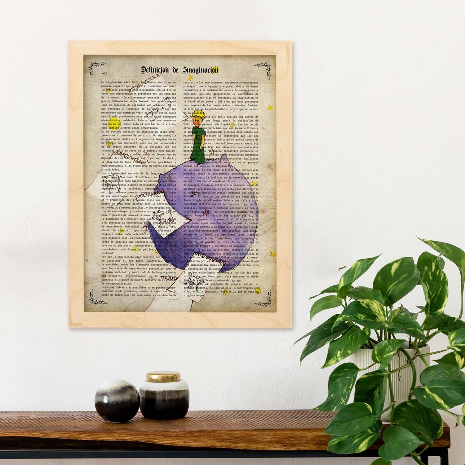 Poster Del Principito Para Niños Pequeños Lámina De Principito Con ...