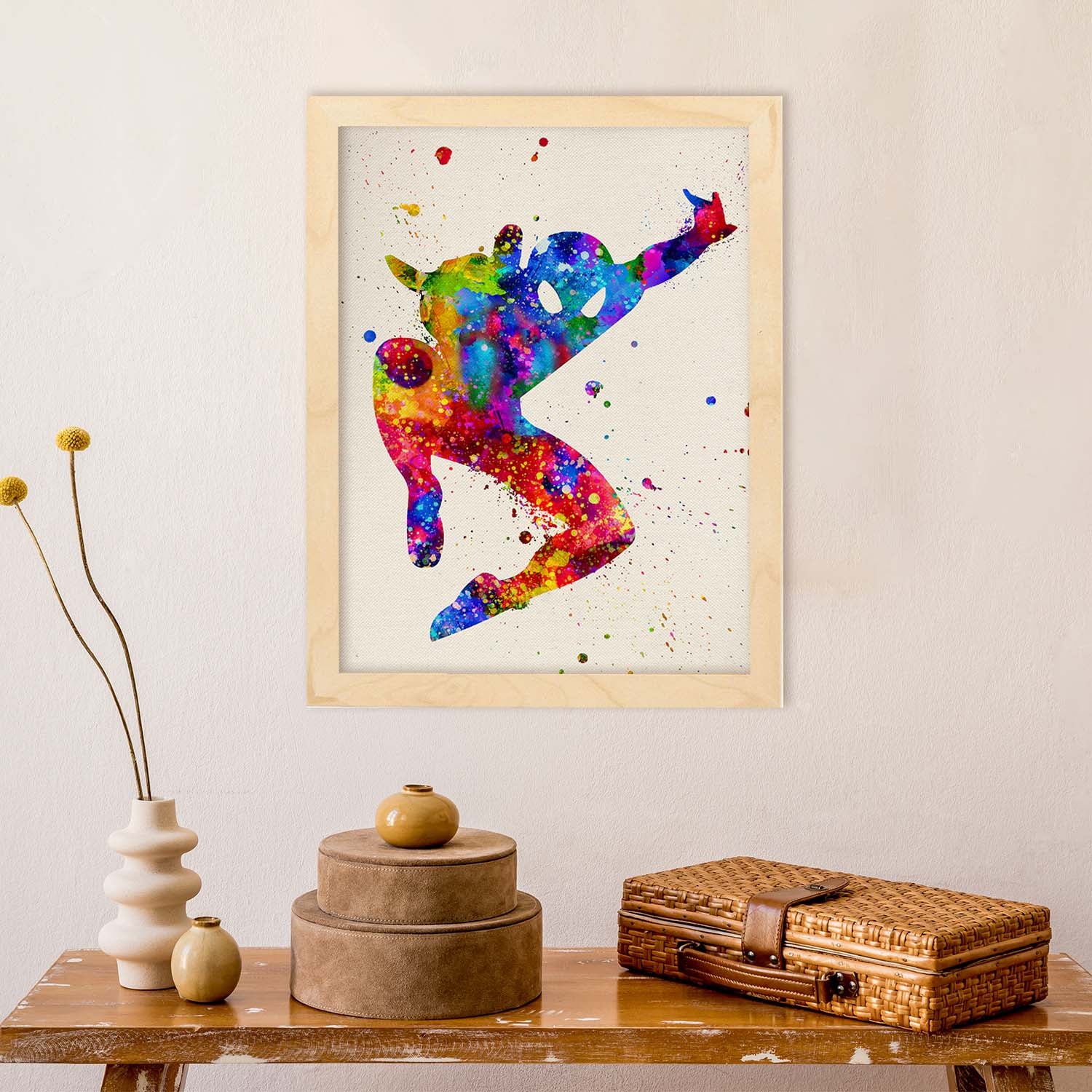 Poster Di Immagini Di Spiderman. Poster Con Acquerello E Cinema ...