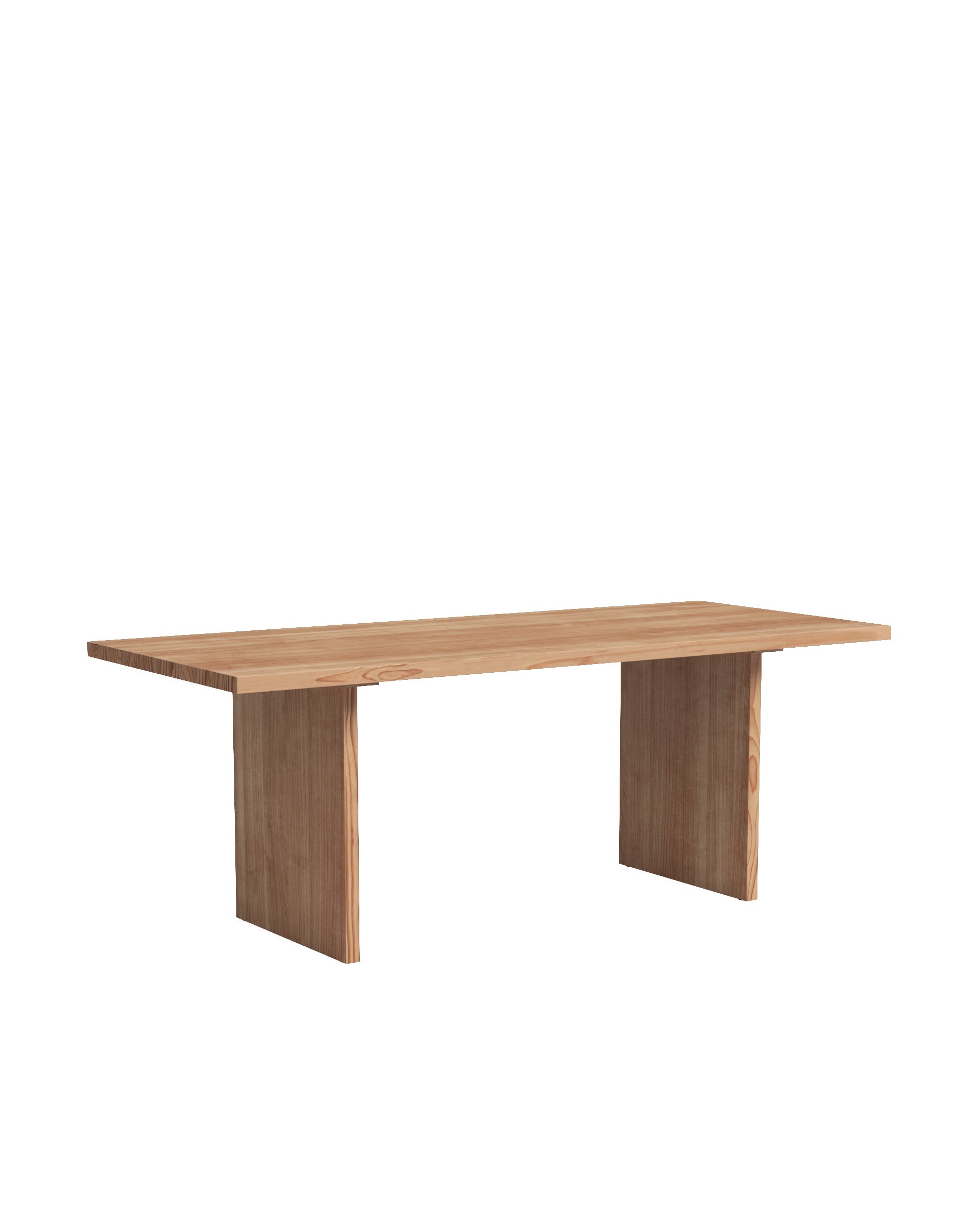 HANNUN Maia Table à manger en pin massif marron | Leroy Merlin