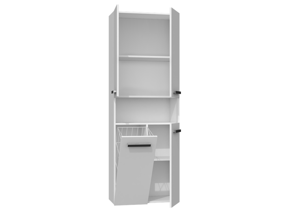 Topeshop NEL 1K DK BIEL Mobile da Bagno Bianco | Leroy Merlin