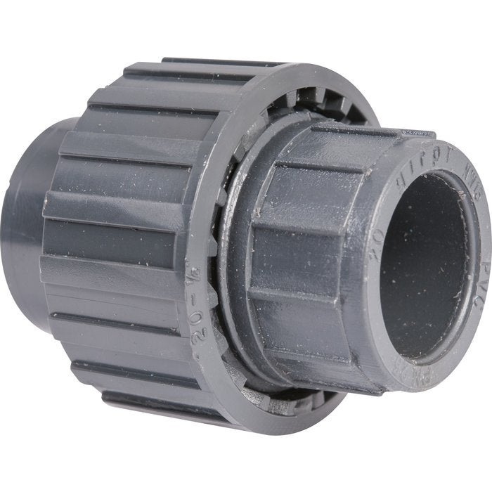Raccord union PVC pression noir droit - Femelle Ø 32 mm - Girpi | Leroy ...