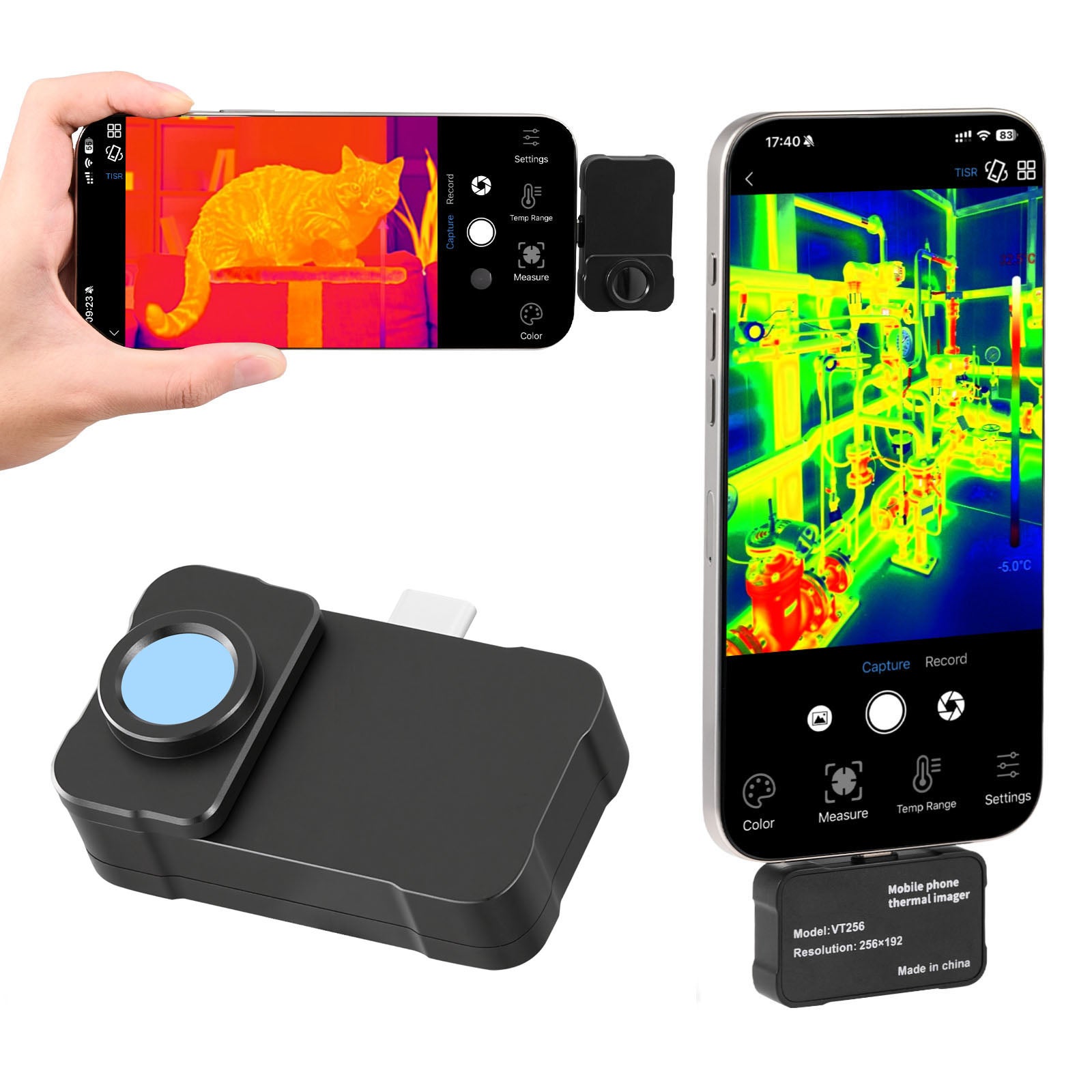 Camera thermique SucceBuy pour Android et iOS avec resolution amelioree ...