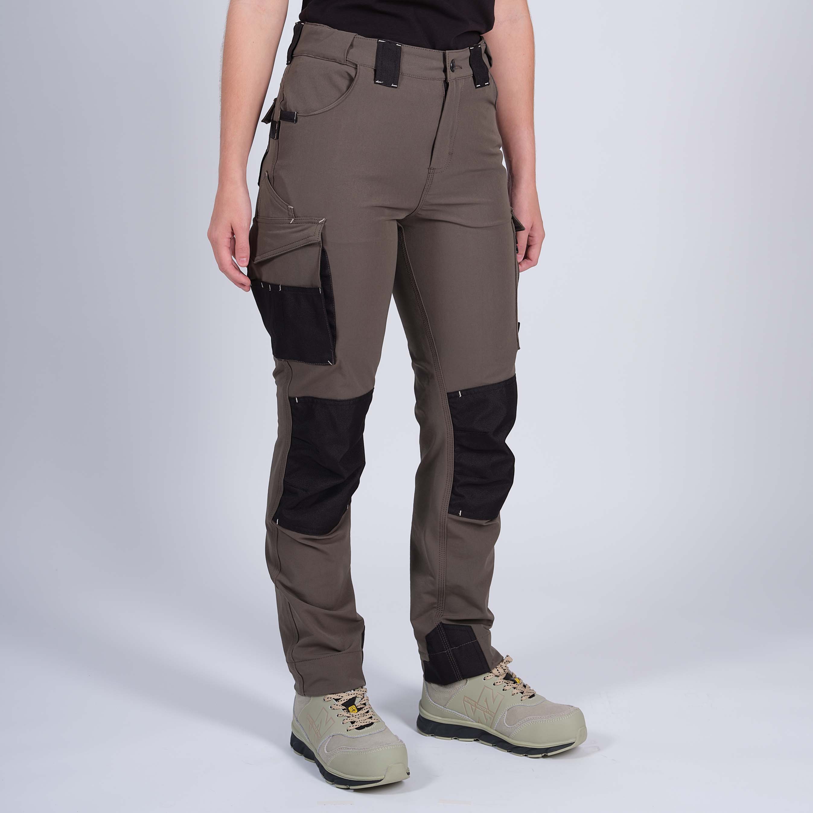 EVE - PANTALON DE TRAVAIL - 1162 Kaki T36 | Leroy Merlin