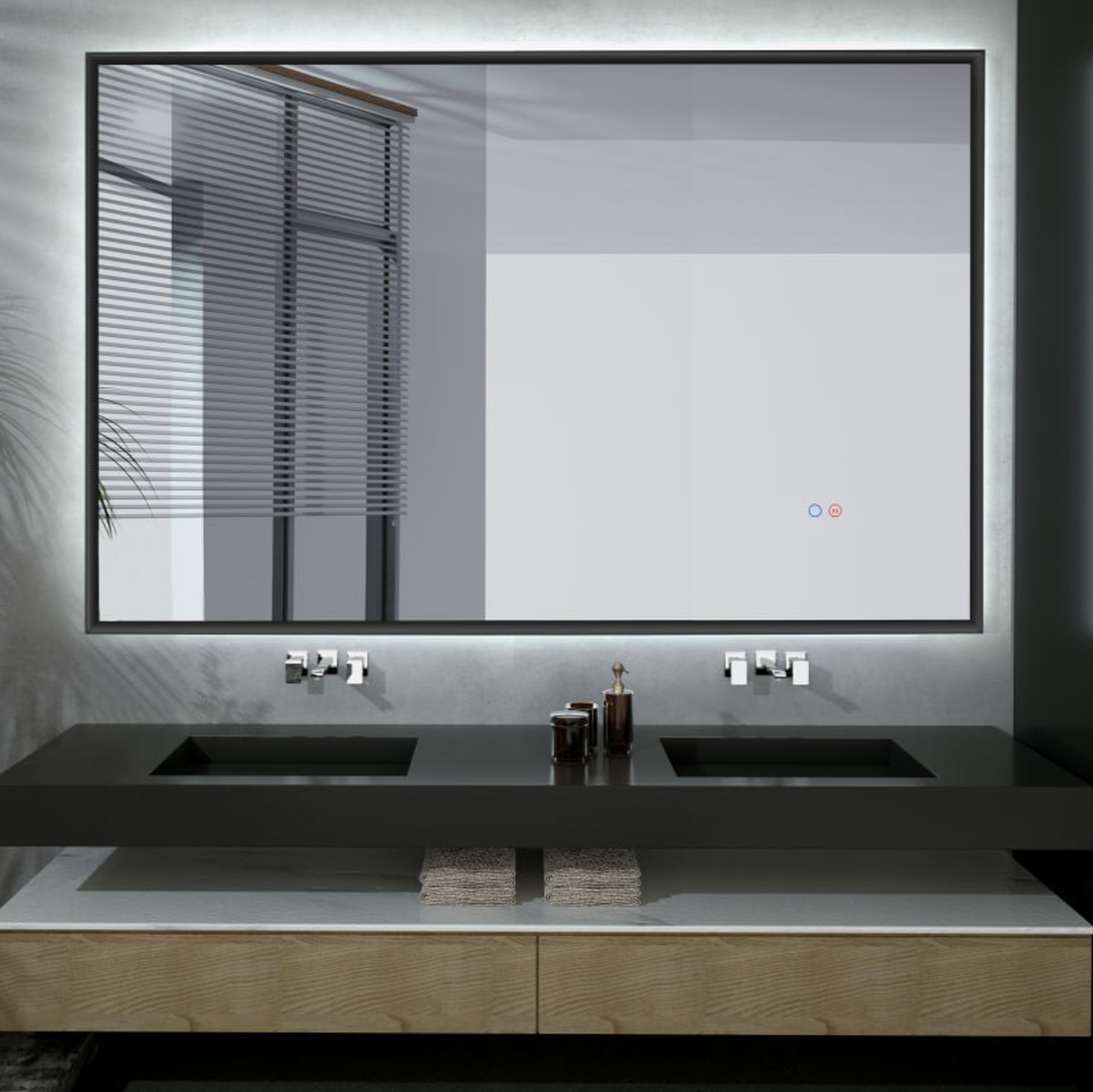 LEDIMEX - Espejo Baño con Luz | Espejo de Baño Grande | Espejo LED ...