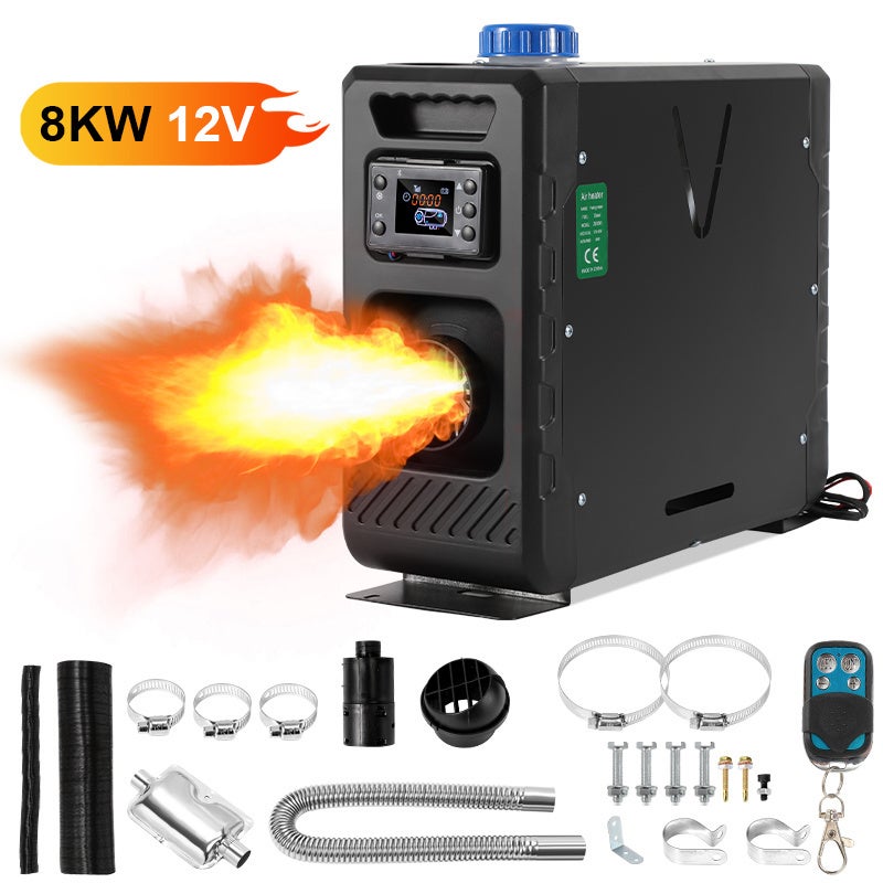 Chauffage diesel 8KW All-in-One avec réservoir 5L, démarrage ...