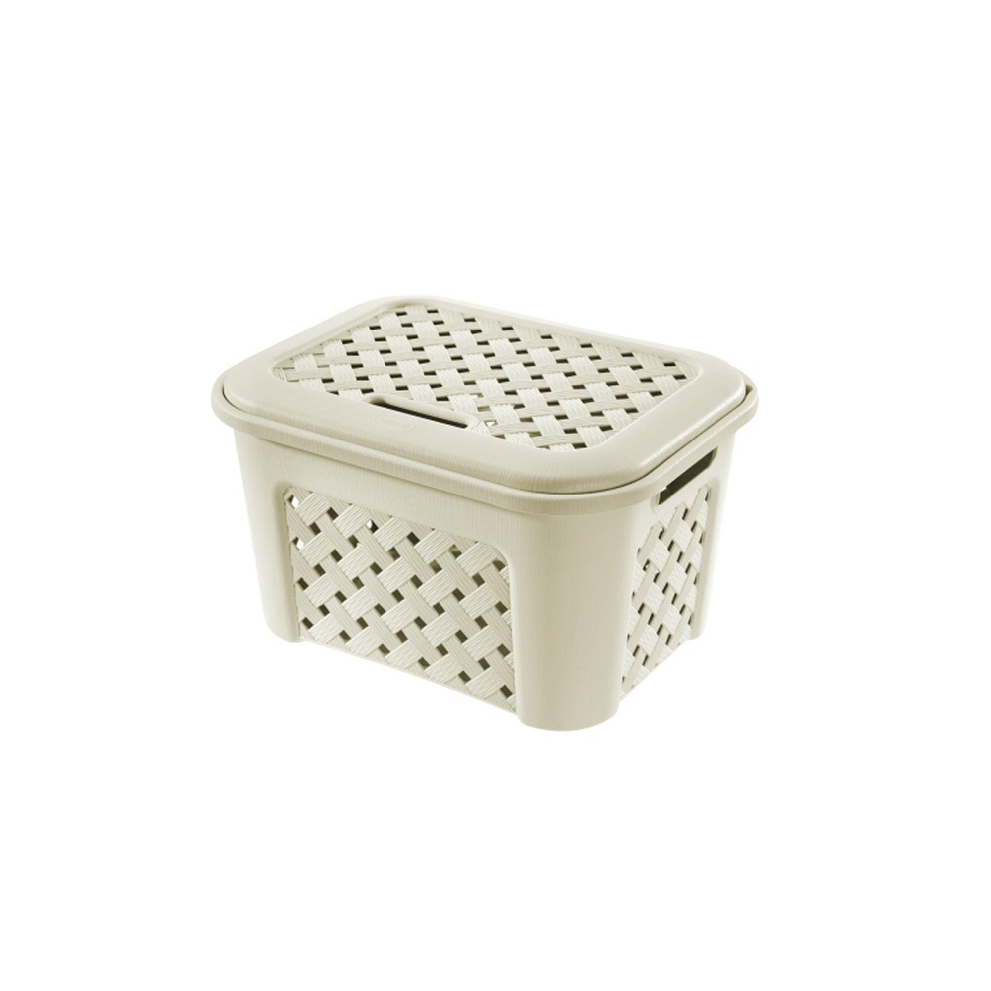 Petit panier avec couvercle - Arianna - | Leroy Merlin