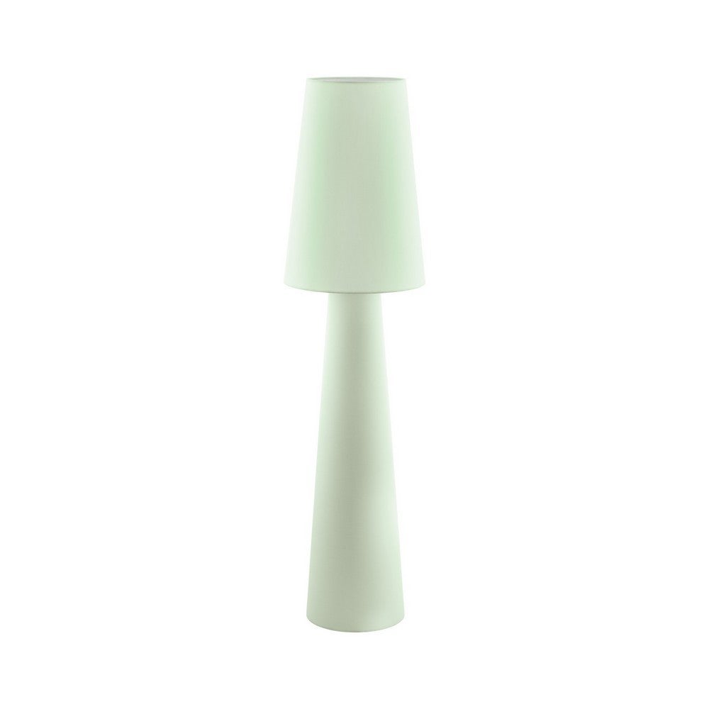Lámpara de Pie Eglo Carpara Pastel Verde 2 Bombillas E27 | Leroy Merlin