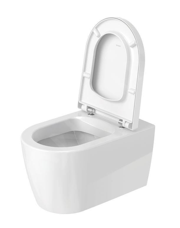 WC suspendu Duravit ME by Starck, lavable, Durafix inclus, 4,5 L, 370 x ...