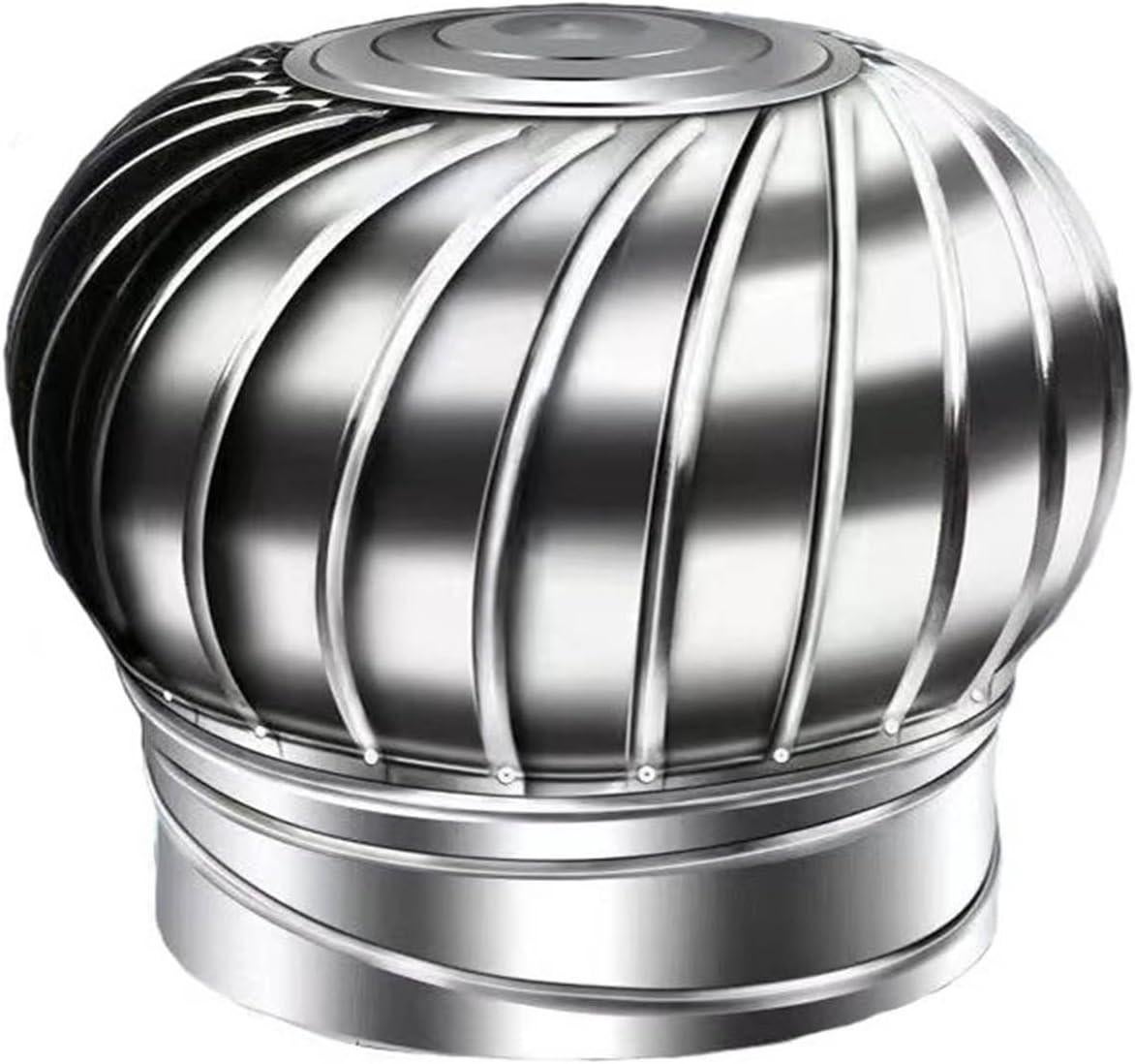 Salida de tejado, extractor de humos giratorio de acero inoxidable ...