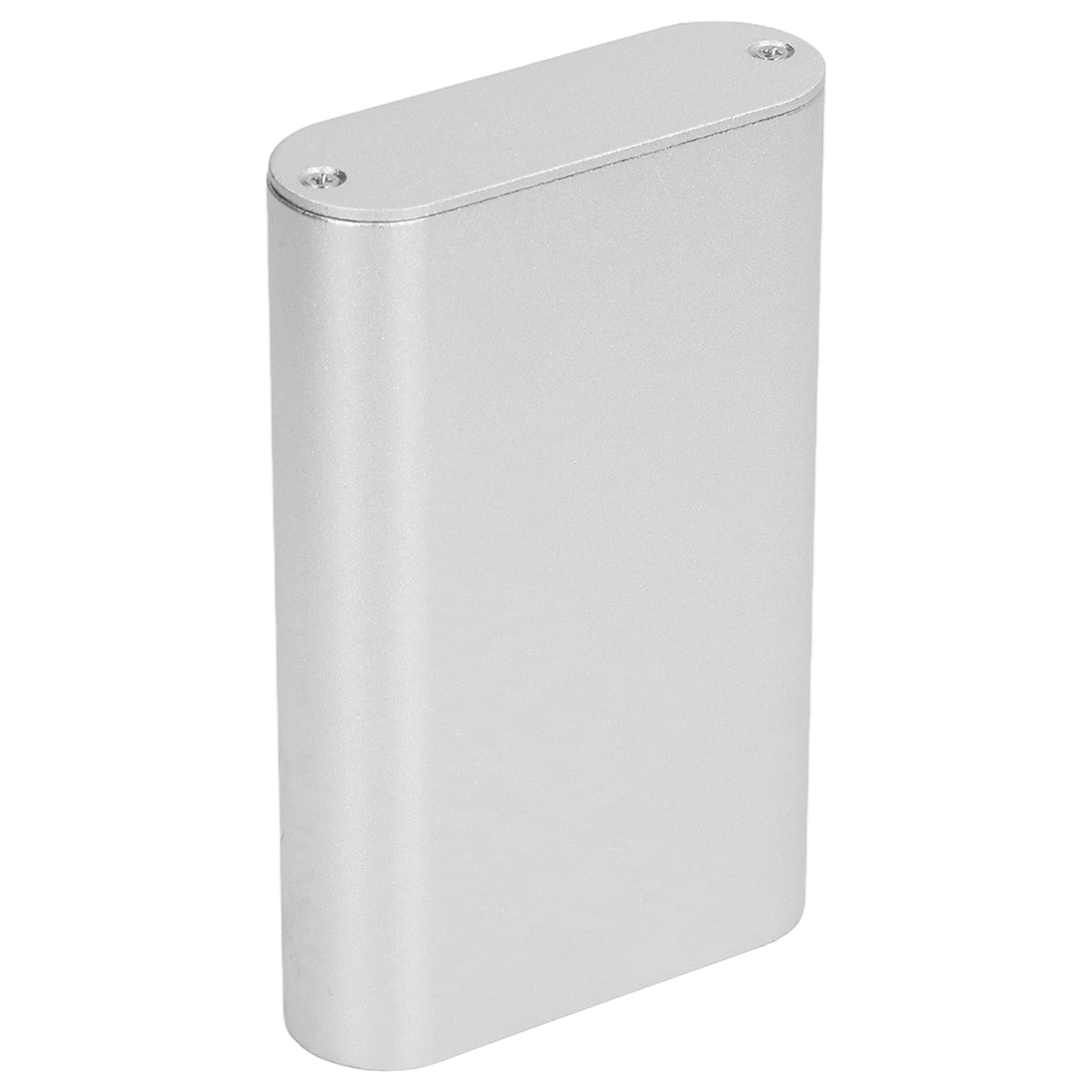 Boîtier électronique en aluminium argenté mat pour circuit imprimé 24 x ...