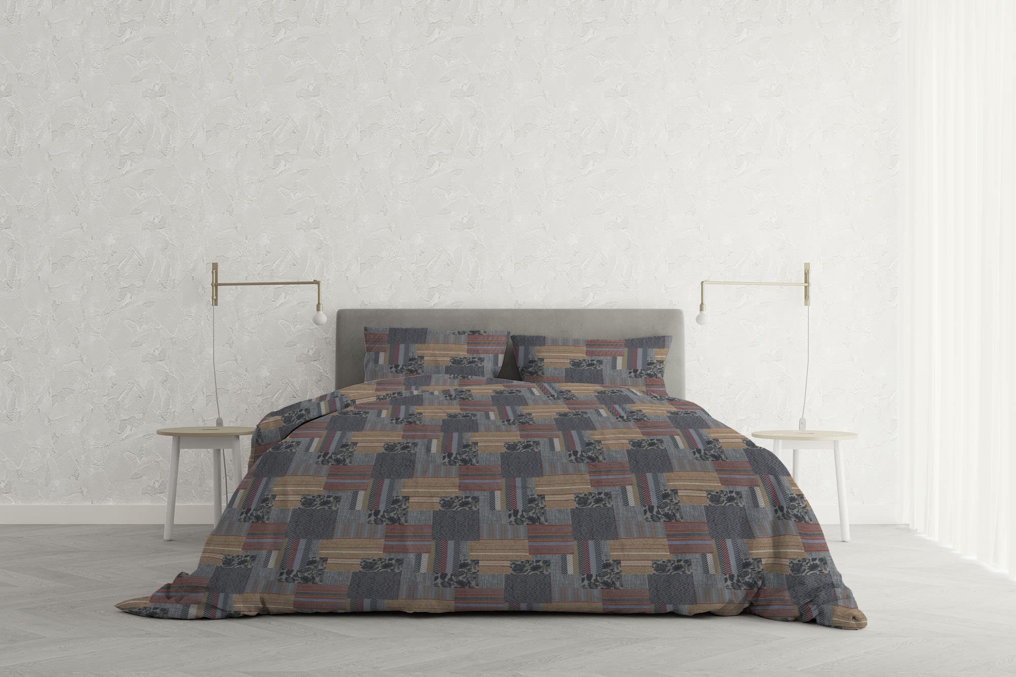 Italian Bed Linen MB Home Italy, Parure Copripiumino „Athena“, Adana ...