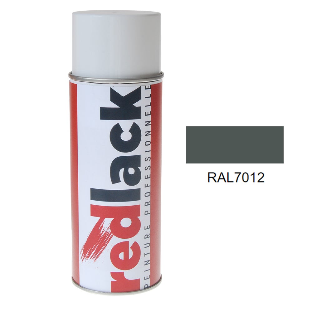 Pintura en spray Gris Basalto RAL 7012 Satinado multisoporte Redlack ...