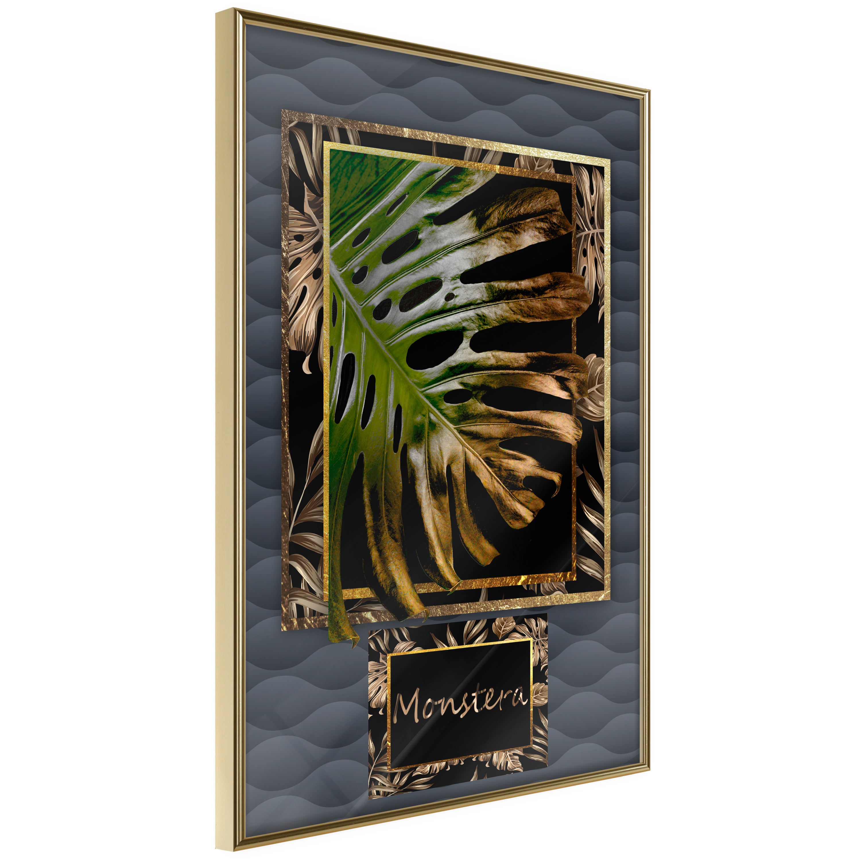 Poster et affiche - Monstera in the Frame - 20x30 | Leroy Merlin
