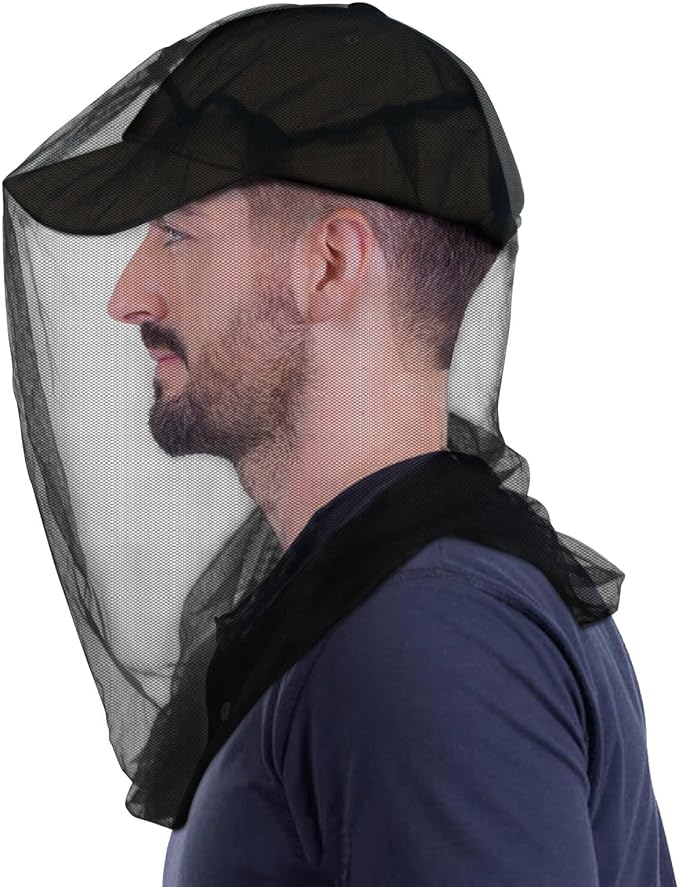 Lot de 4 moustiquaires ultra larges et longues pour camping, randonnée ...