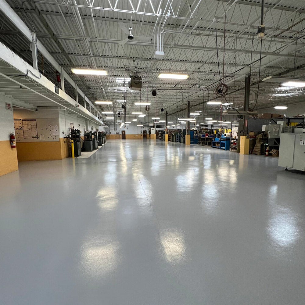 Pintura Epoxi bicomponente Base Agua Bajo Olor (Gris, 5kg + 1kg) - Protección para suelos ...