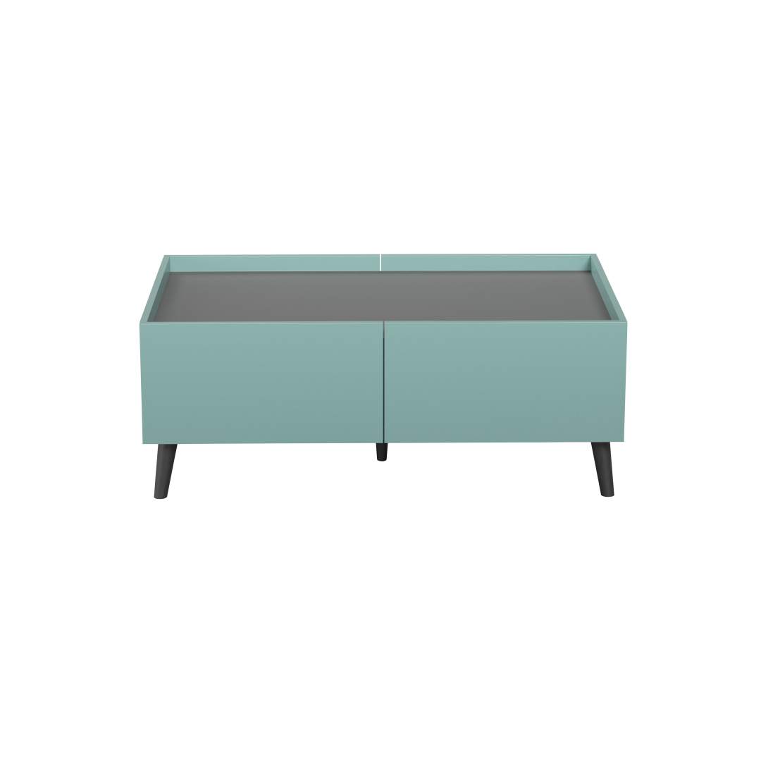 Melton table basse bleu, gris. | Leroy Merlin