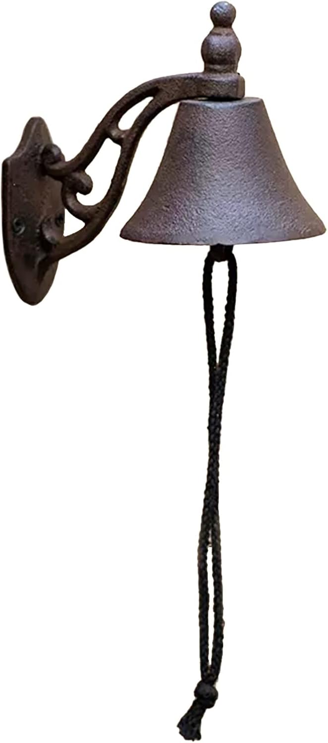 Sonnette de jardin de style champêtre vintage, sonnette décorative ...