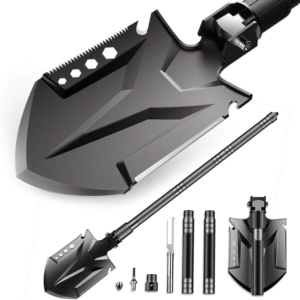 Pelle tactique multifonctionnelle, outil de survie pliable pour l ...