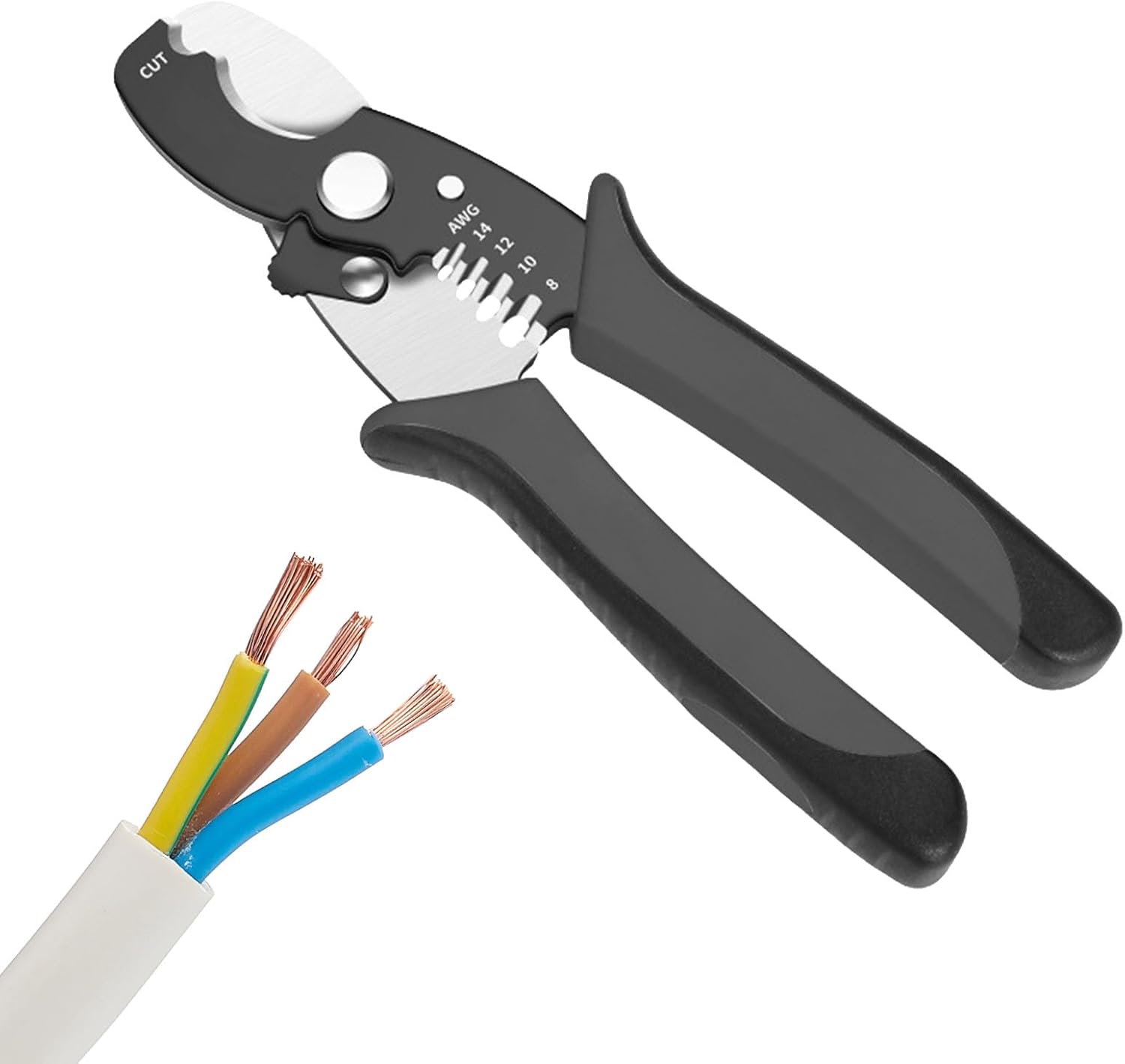 Alicates de corte, Pelacables, Cortador de cables, Cortador de cables ...