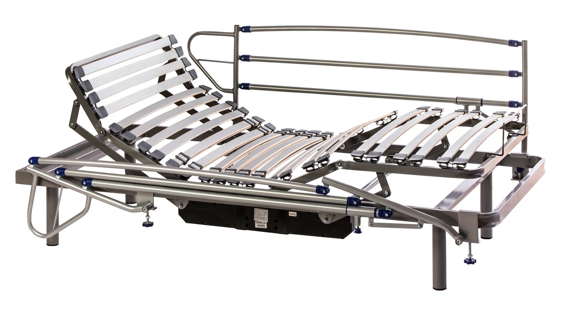 Cama Articulada Eléctrica Eris + Barandillas - 135cm x 190cm - Mando ...