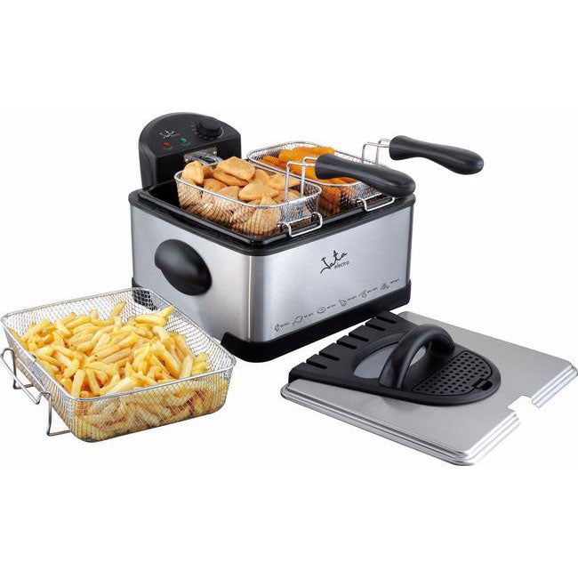 FR700 Freidora 4L 2000W - 3 Cestillos - Ajuste de Temperatura - Jata ...