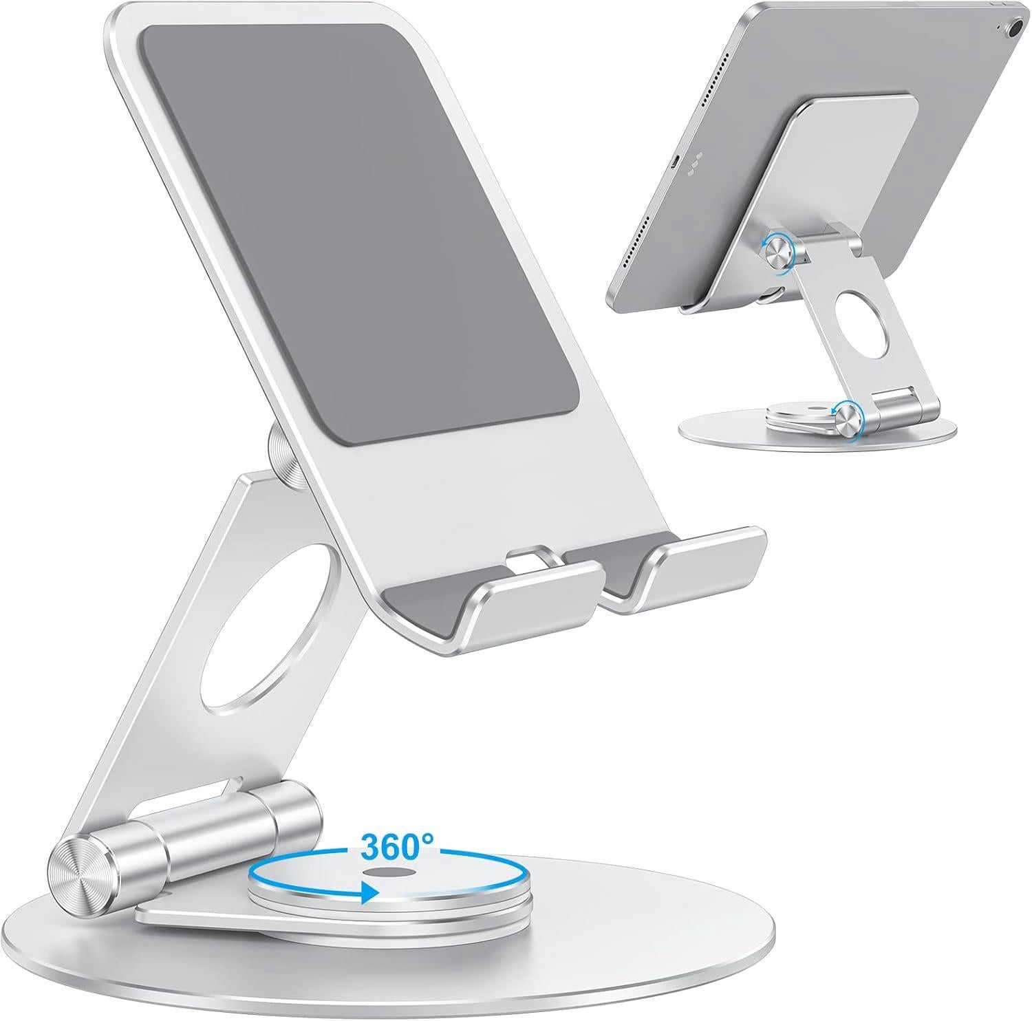 Support pour iPad et Tablette - Rotatif 360°, Pliable, Réglable ...