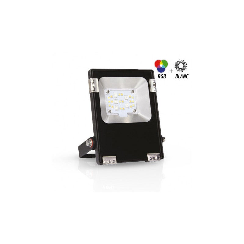 LED luz 10W 1000lm 112° impermeable IP65 166mmx128mm - RGB + blanco CCT ...