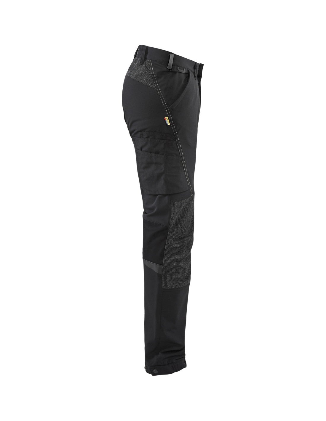 Pantalón de servicio elastico en 4 direcciones Negro/gris oscuro 38 ...