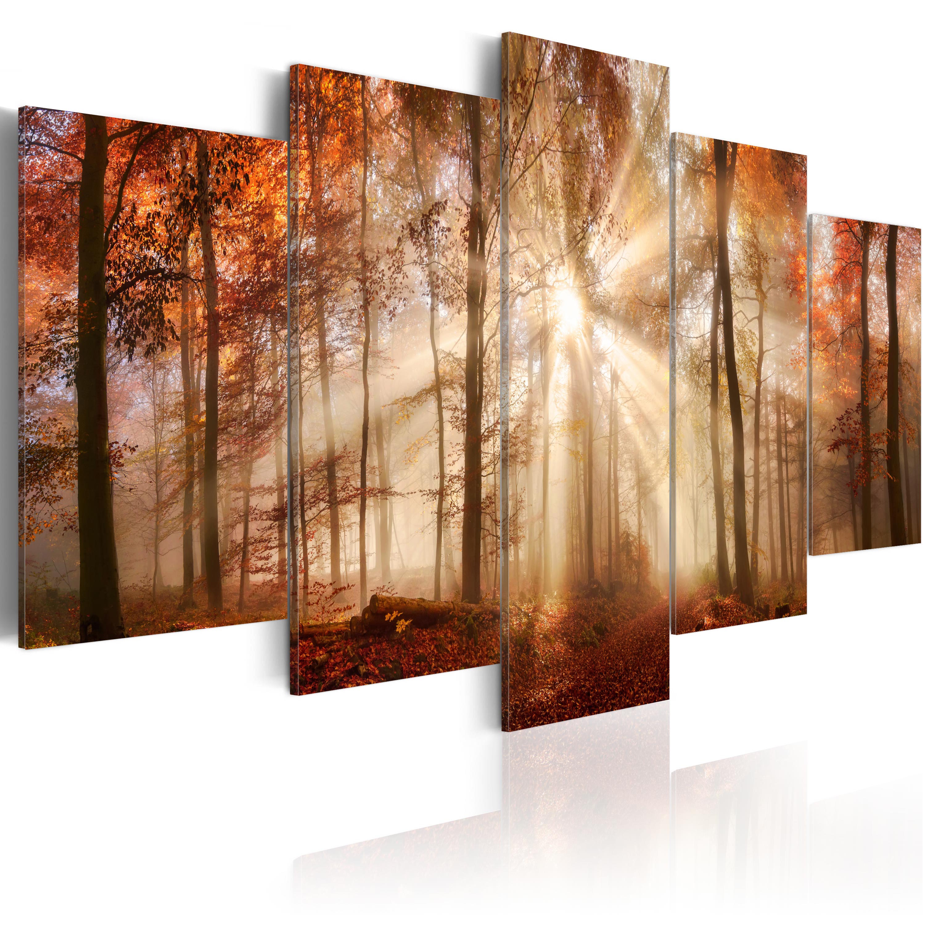 Tableau - Forest Fog - 100x50 | Leroy Merlin