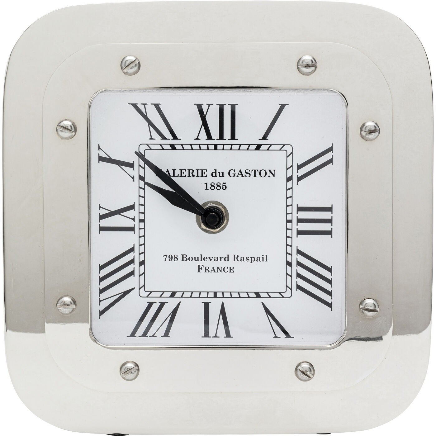 Horloge de table Deluxe 17x17cm Kare Design | Leroy Merlin