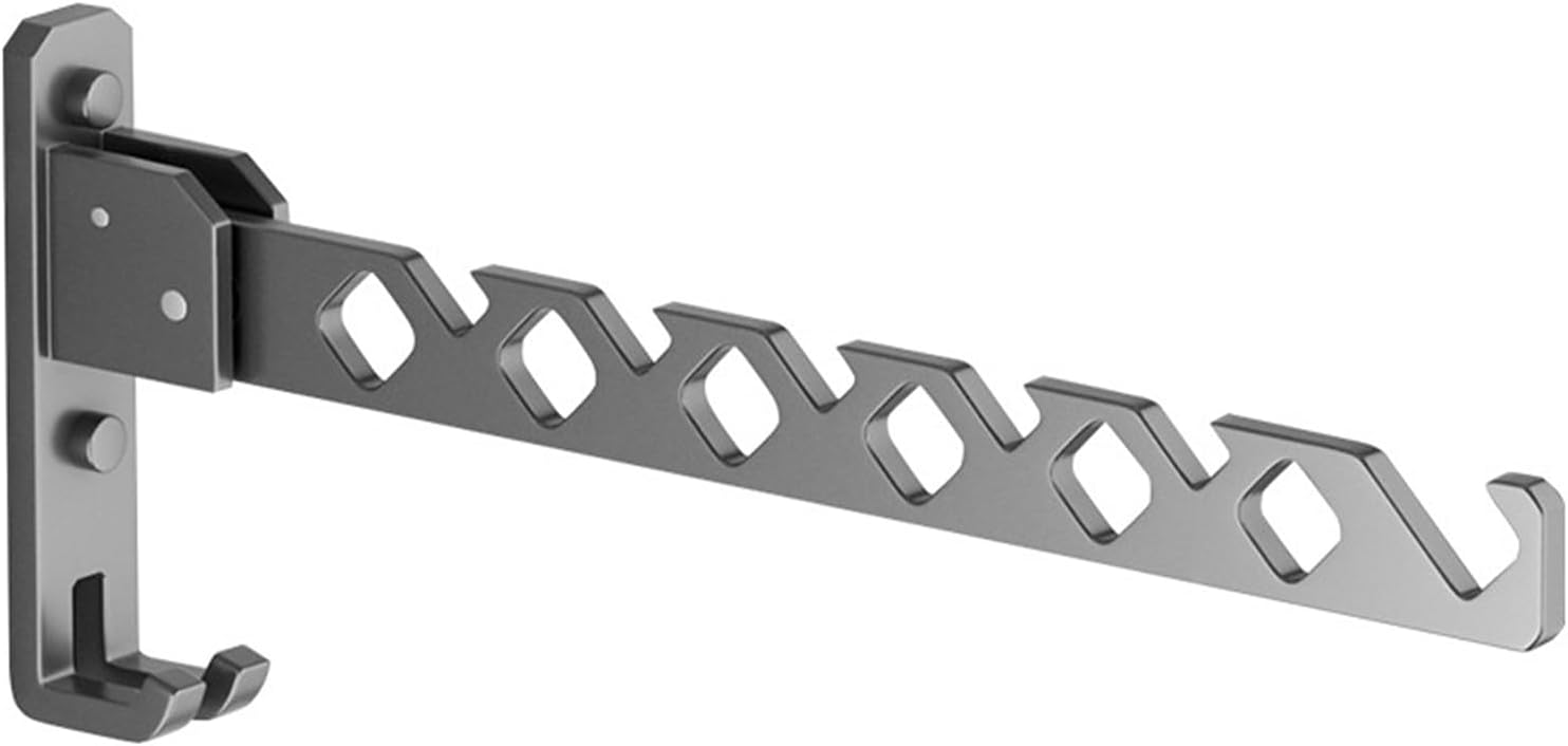 34cm Porte Cintre Mural sans Perçage, Etendoir Linge Porte, Porte ...