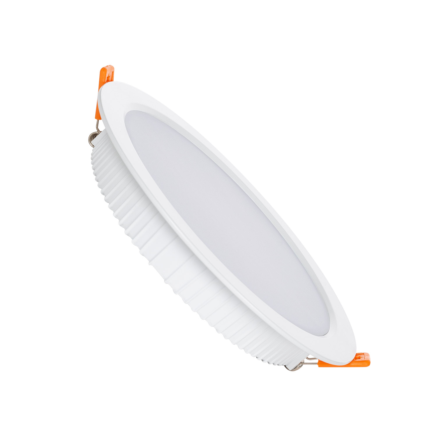 Downlight LED 12W Rond Chip OSRAM Aero 110 lm/W LIFUD Coupe Ø 150 mm 4000K Blanc neutre | Leroy ...