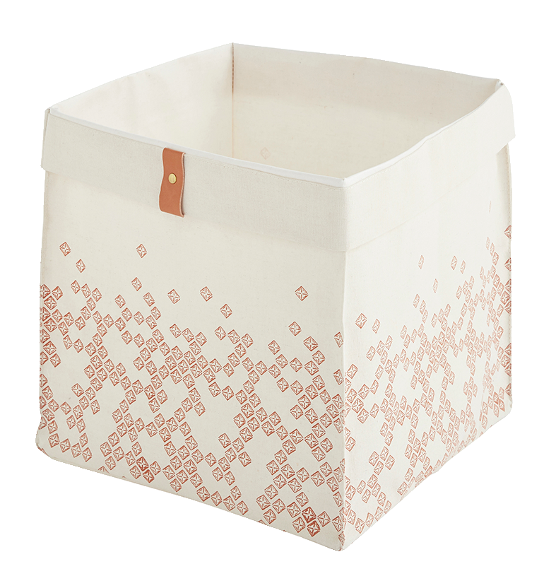 Panier de rangement pliable fle x ible en polycoton 31 x 31 x 31cm ...