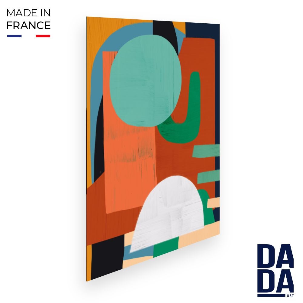 Affiche Abstract forms / 50x70cm / Fabriqué en France / DADA ART ...