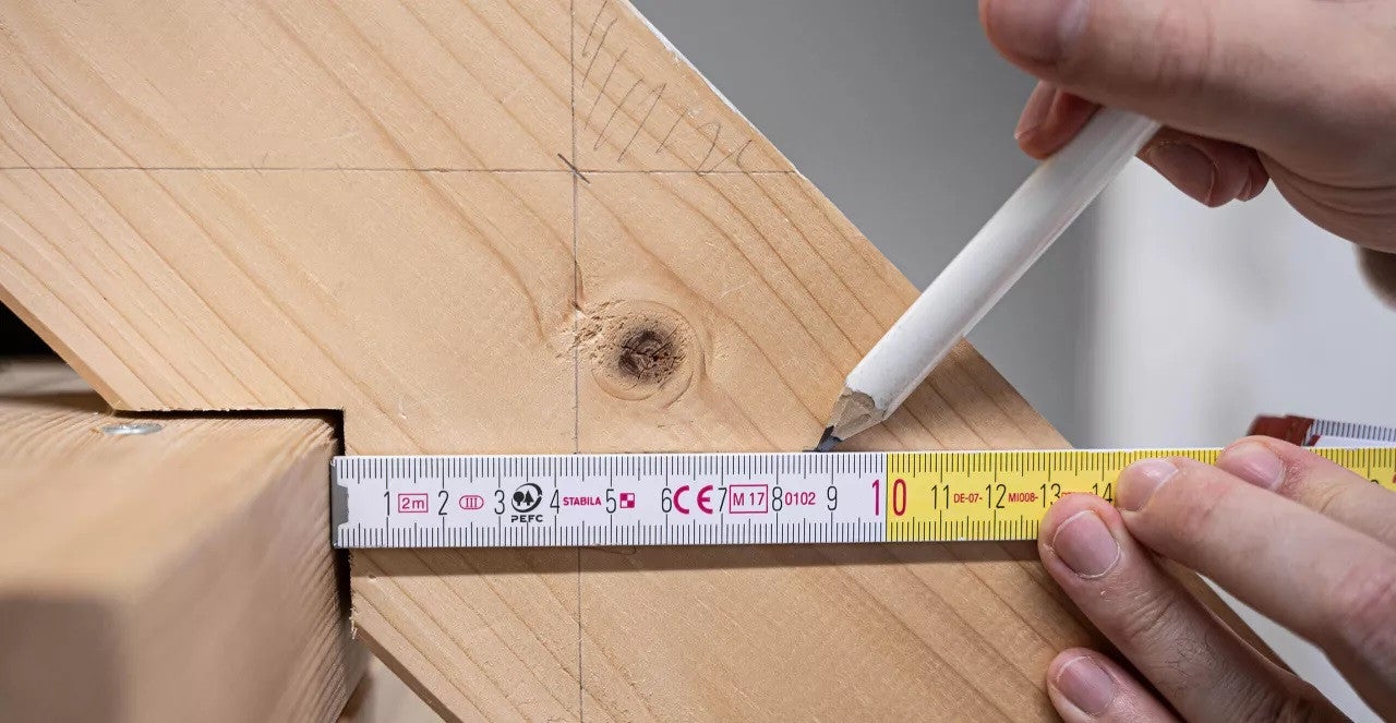 Metro plegable de madera modelo 717, 2 m Stabila | Leroy Merlin