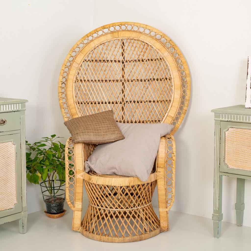 Sillon Vintage De Bambu Peacock | Leroy Merlin