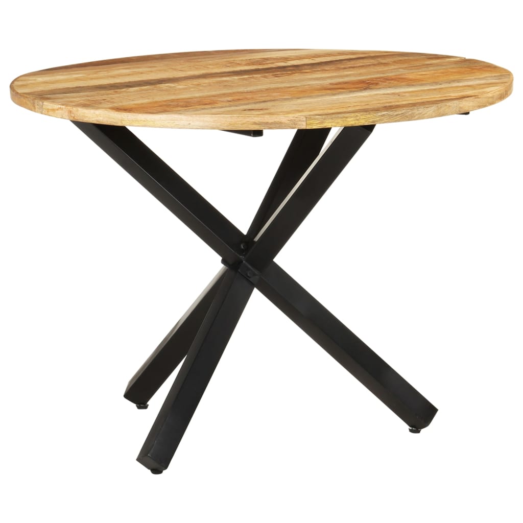 Maison Exclusive - Table à dîner ronde 100x100x75 cm Bois de manguier ...