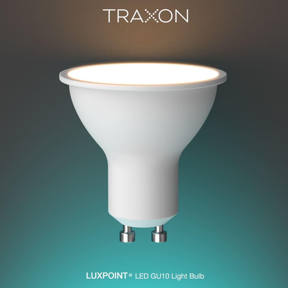 TRAXON LUXPOINT® LED Bulb Bombilla GU10 7W 120° (Pack 5 und) | Leroy Merlin