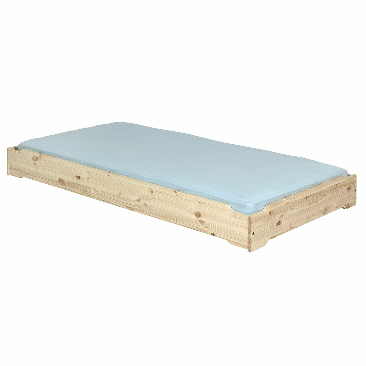 Lit empilable Jelly Bois naturel 90x190 cm | Leroy Merlin