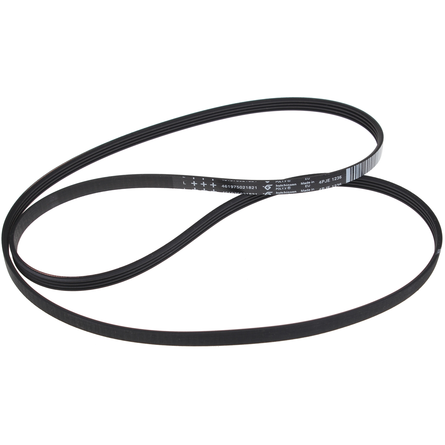 Whirlpool - courroie poly-v 1236 j4 elastique - c00315247 | Leroy Merlin