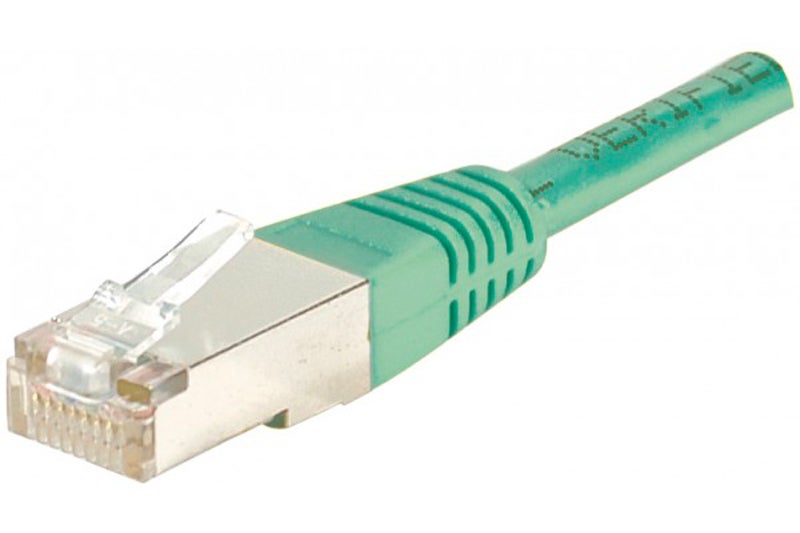 CONECTICPLUS Câble rj45 cat6 cu blindé vert 50cm | Leroy Merlin
