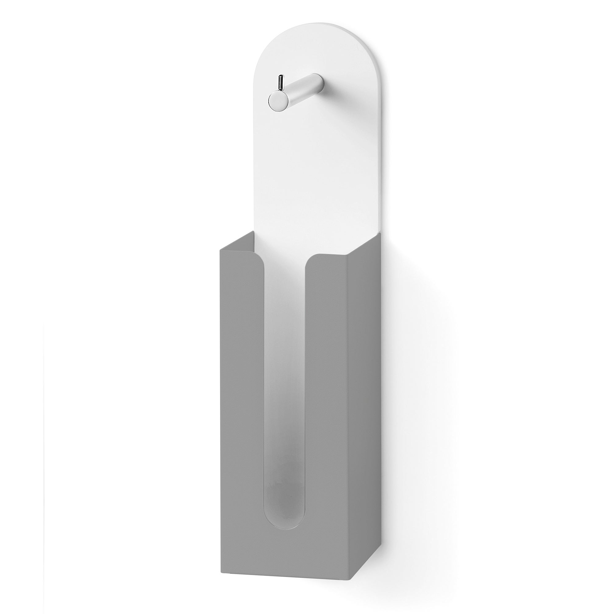 Lineabeta - Porte-rouleau avec réserve en gris mat mattstone | Leroy Merlin