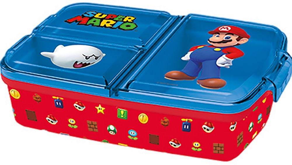 Sandwich Box Bambini Nintendo Super Mario Multi Scomparti | Leroy Merlin
