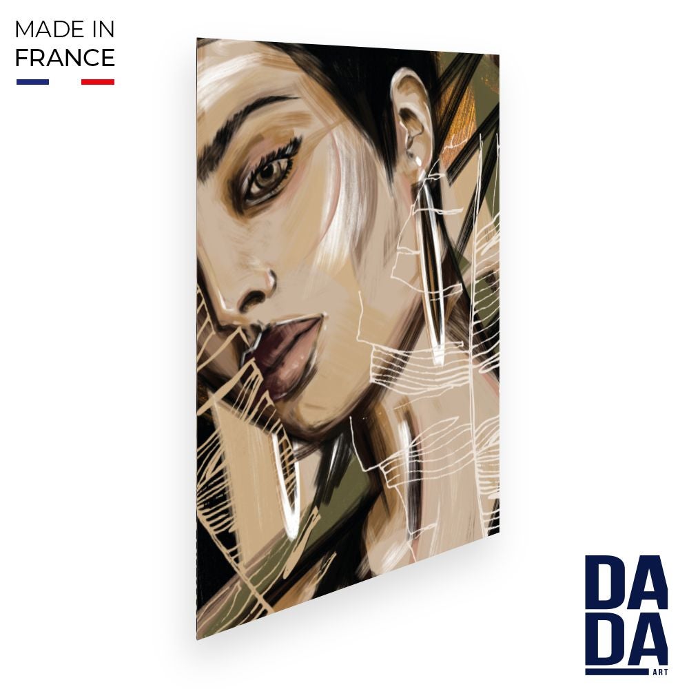 Affiche Portrait moderne / 40x50cm / Fabriqué en France / DADA ART ...