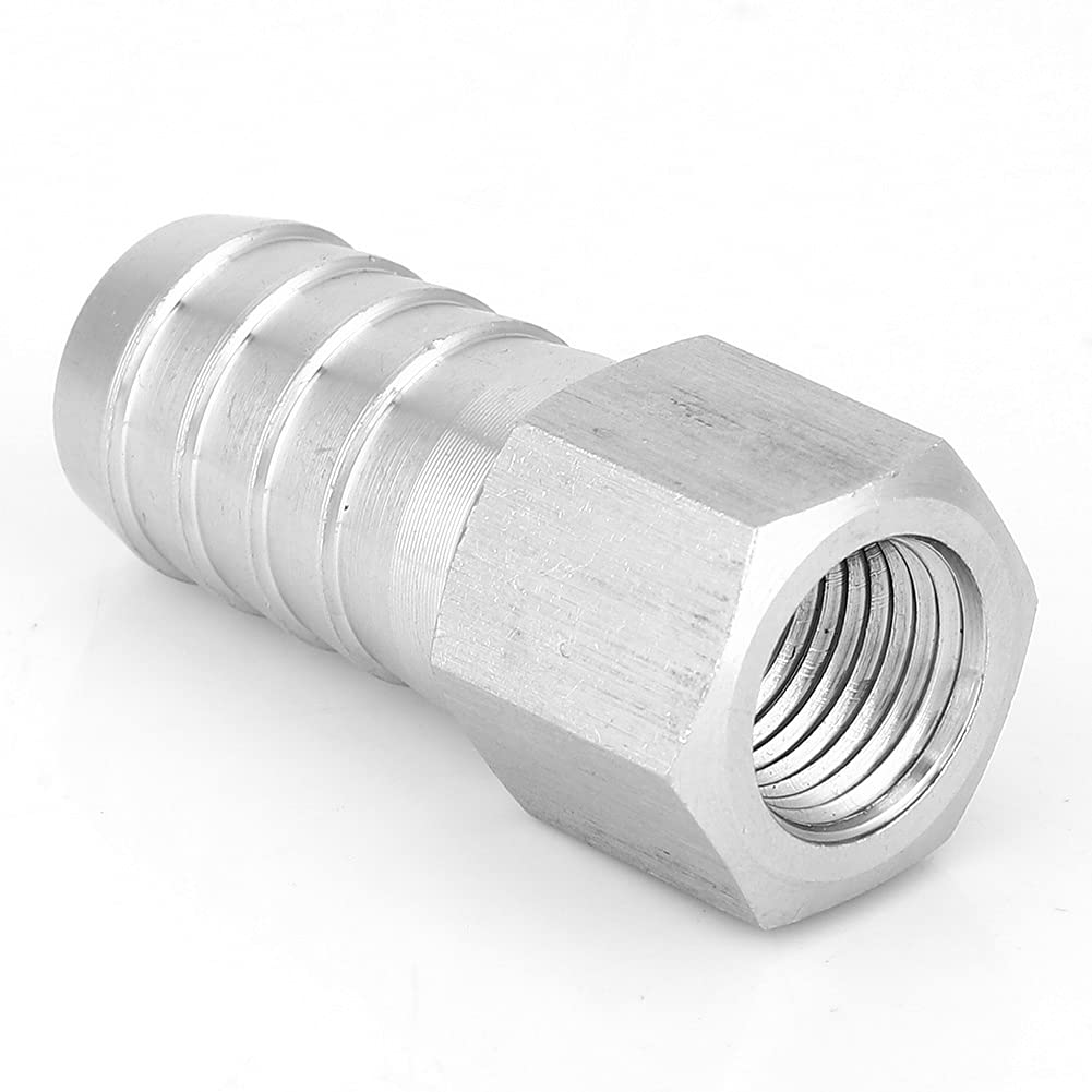 Raccord cannelé BSPP 1/4 en acier inoxydable pour raccord de tuyau à filetage femelle ...