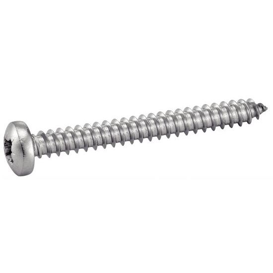 Vis à tole tête cylindrique large pozidrive - Inox A4 3,5x25 mm - Boîte ...