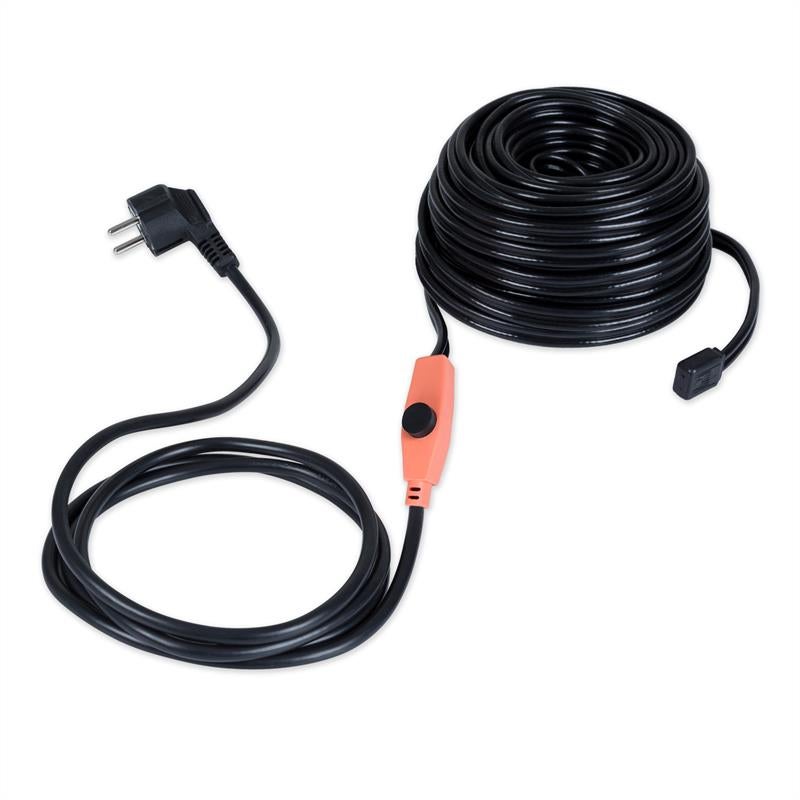 Blumfeldt Flow Wire Câble antigel 18 m avec thermostat IP68 Noir ...