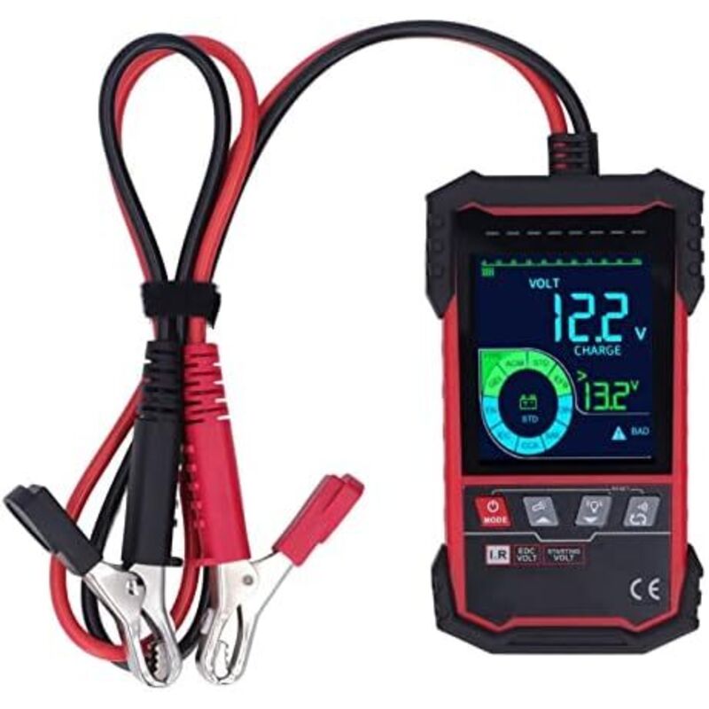 Testeur de Batterie Voitures, Charging 12V 24V 100-19999CCA, Analyseur ...
